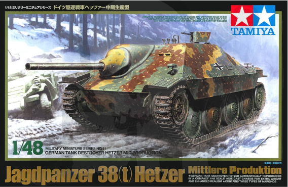 Battle-Models > 1:48 Tamiya 32511 Jagdpanzer 38(t) Hetzer Mid Production